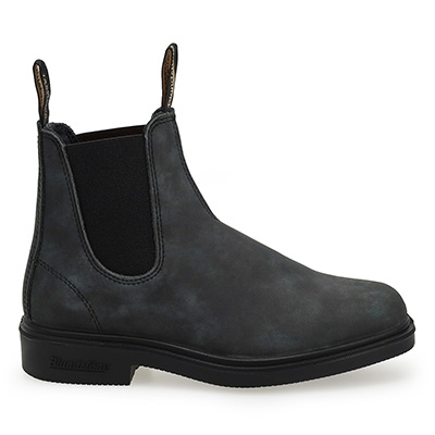 Blundstone Unisex CHISEL TOE rustic black twi | SoftMoc.com