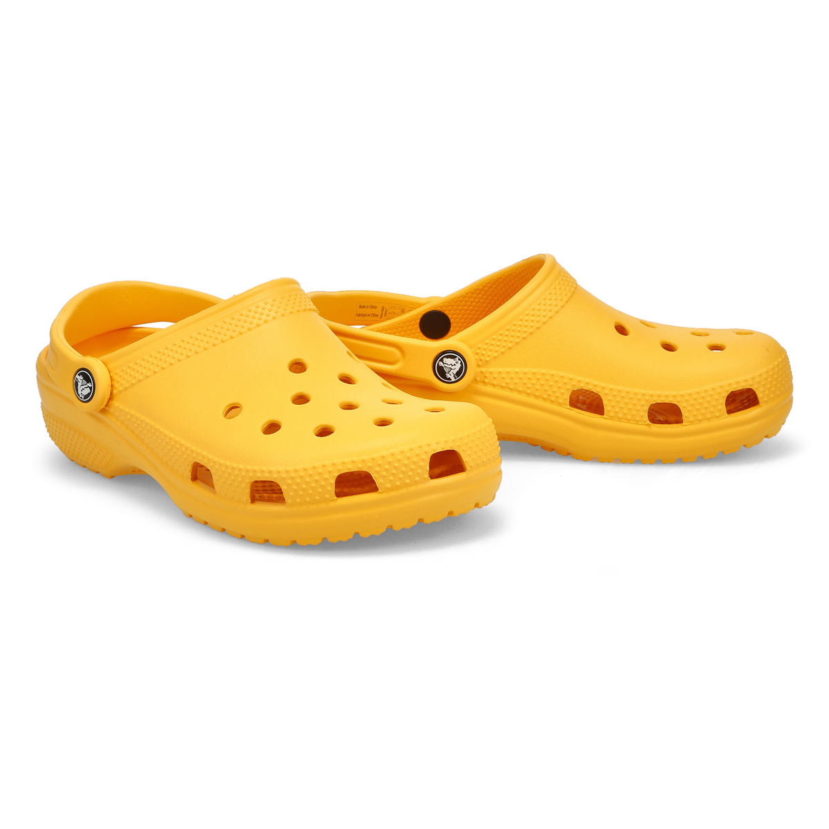 Crocs Classic Clog Slip On Sandals Orange Sorbet Women's Size 9 Men's ...