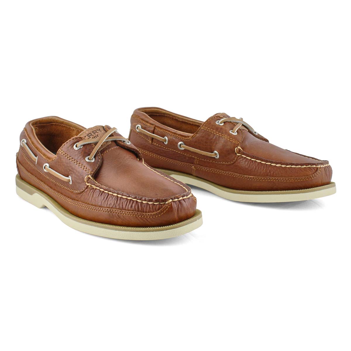 Sperry Men's Mako Boat Shoe - Oak | SoftMoc.com
