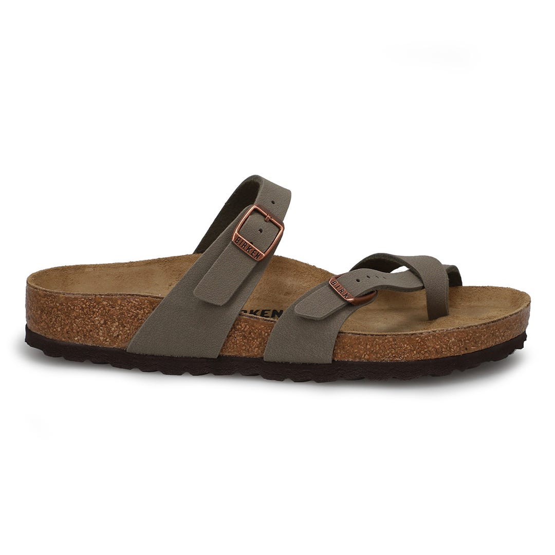Birkenstock Women's Mayari Birko-Flor Toe Sle | SoftMoc.com