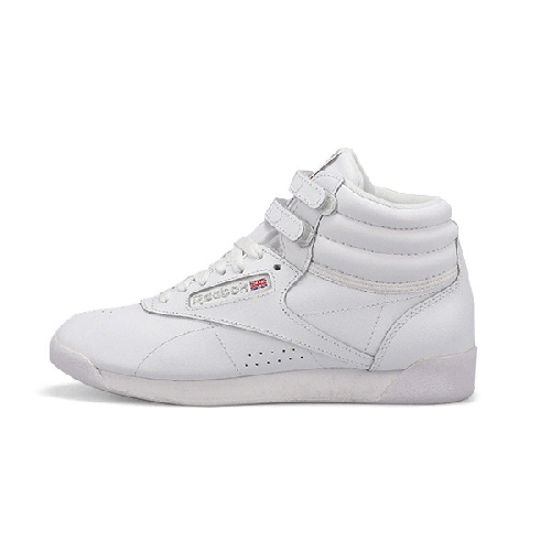Reebok Women s Freestyle Hi Sneaker White Si SoftMoc