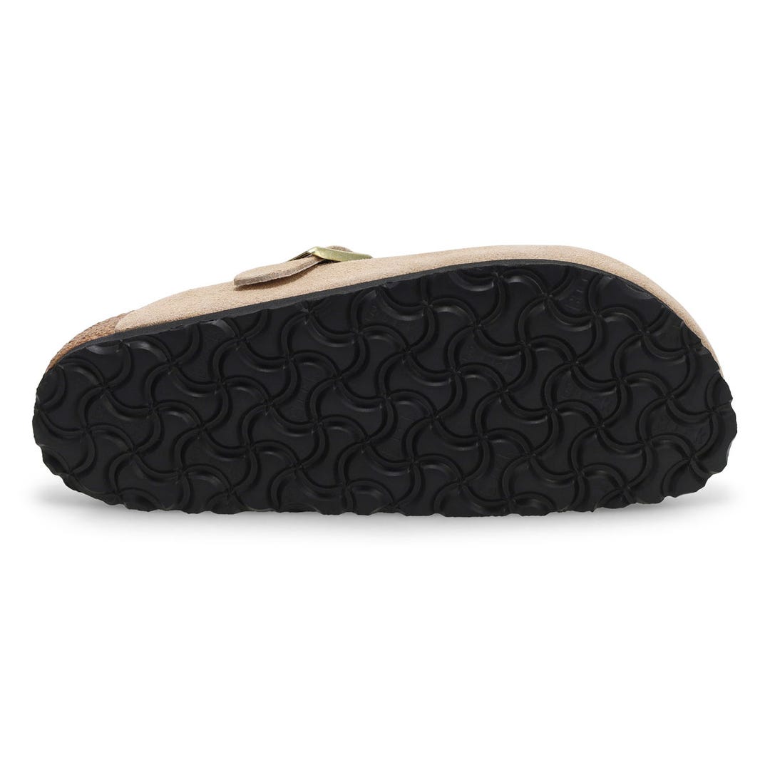 Birkenstock Women's Boston Narrow Clog - Sand | SoftMoc.com