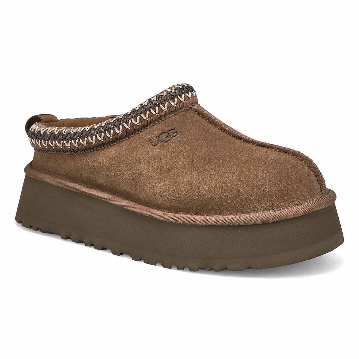 UGG Women's Tazz Platform Slipper - Chestnut | SoftMoc.com