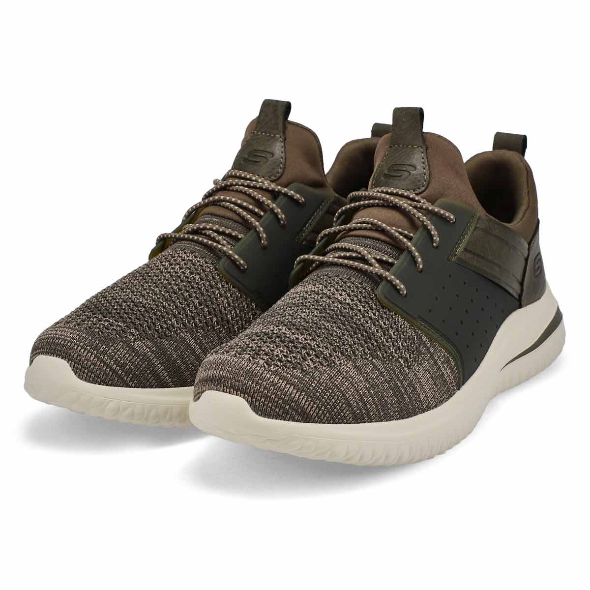 Skechers Men's Delson Camben 3.0 Sneaker - Kh | SoftMoc.com