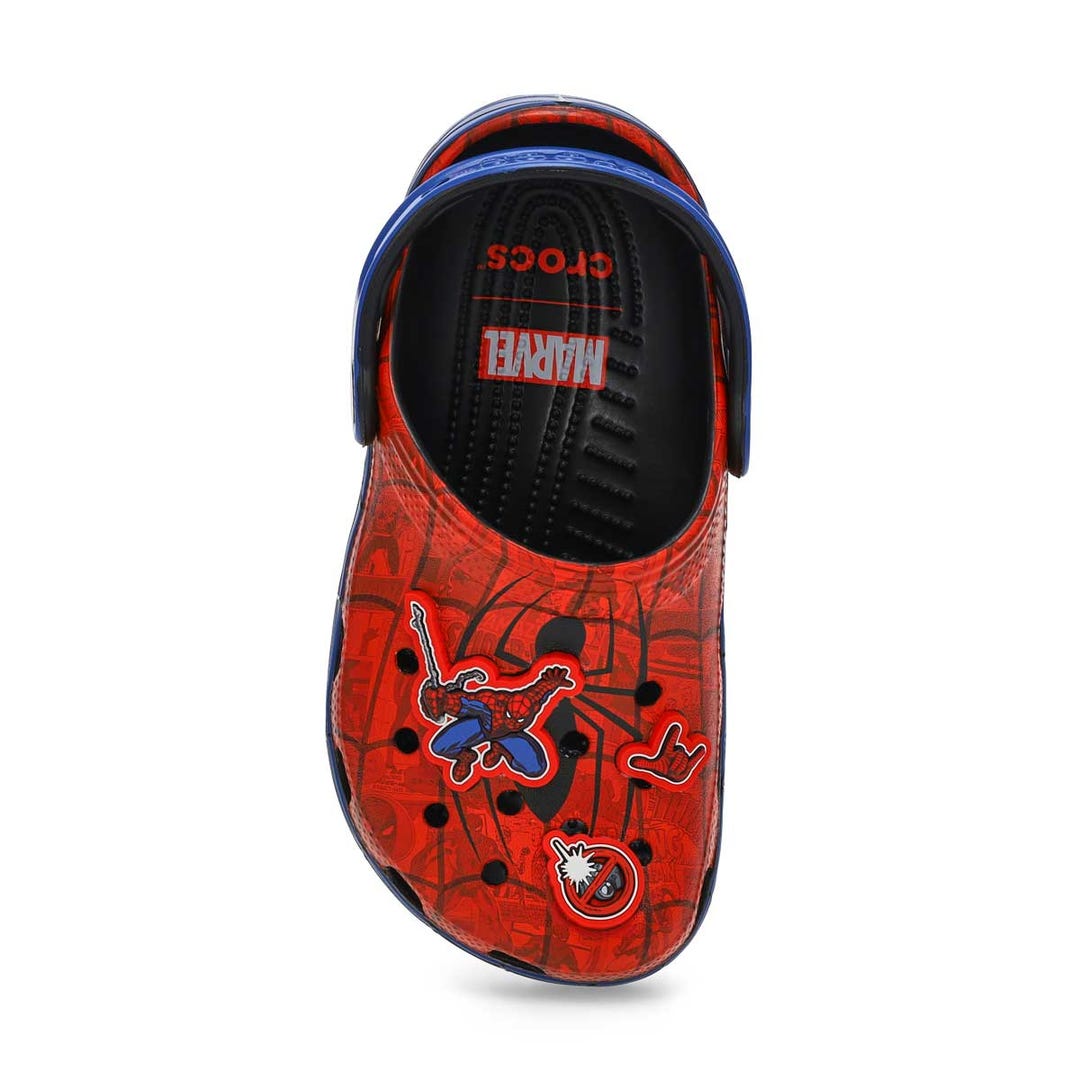Crocs Kids' Spiderman Web Classic Comfort Cl | SoftMoc.com