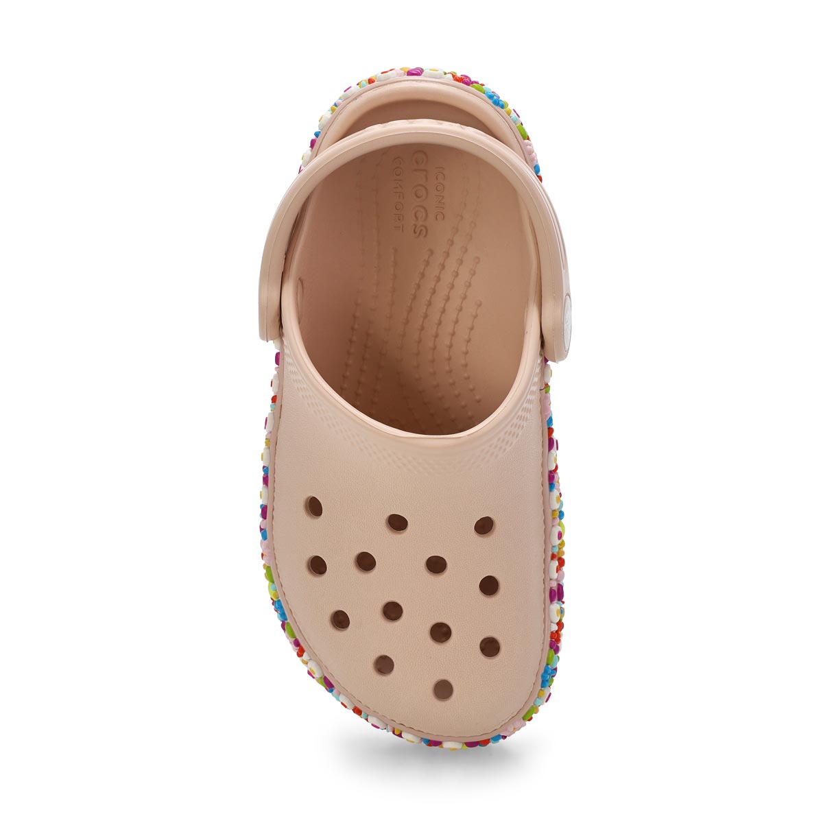 Crocs Kids Classic Beaded Band Comfort Clog - | SoftMoc.com