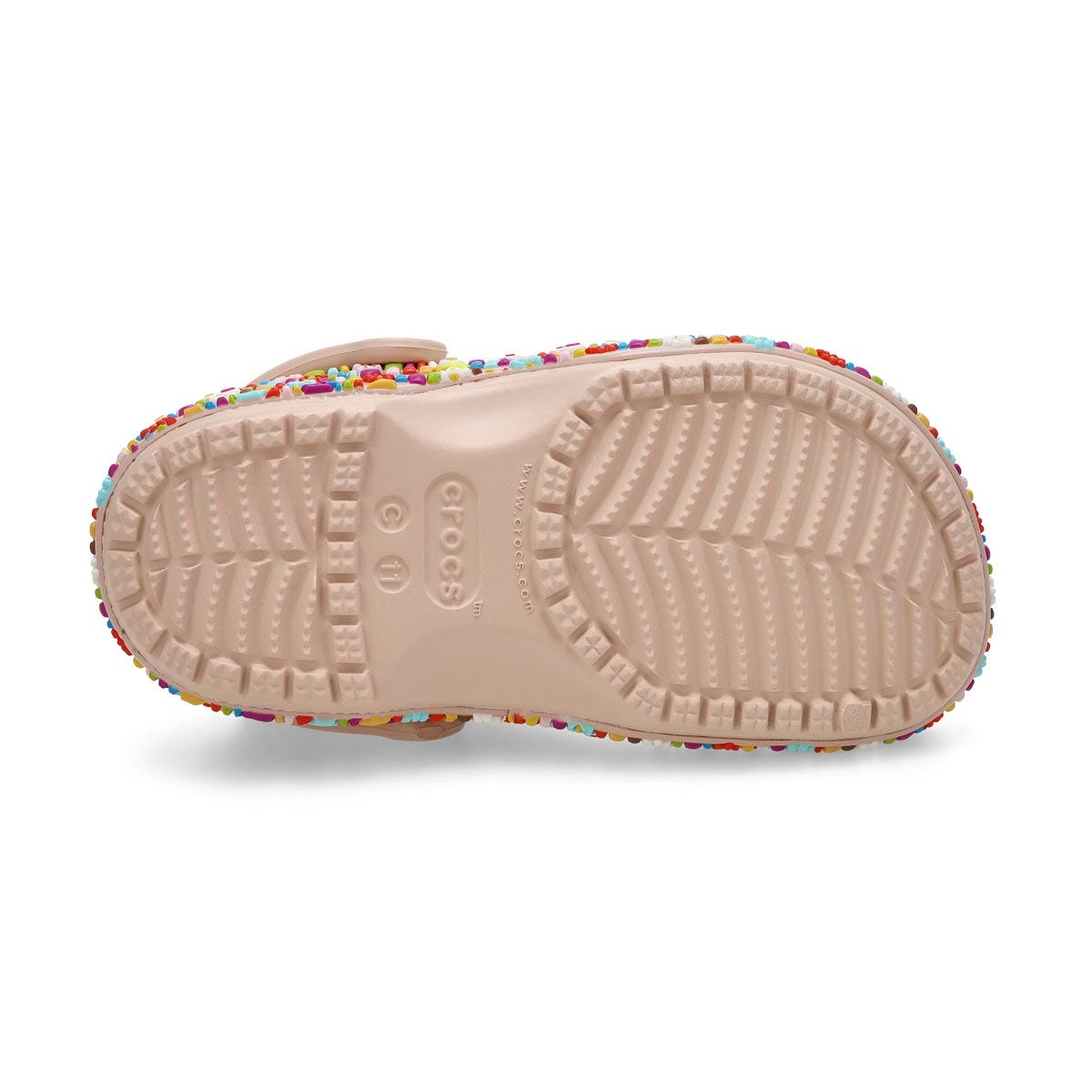 Crocs Kids Classic Beaded Band Comfort Clog - | SoftMoc.com