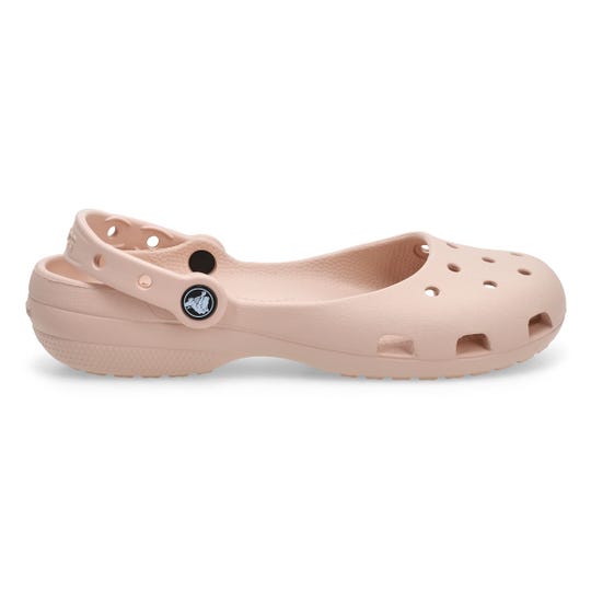 Crocs Women's Classic Ballet EVA Flat - Blac | SoftMoc.com
