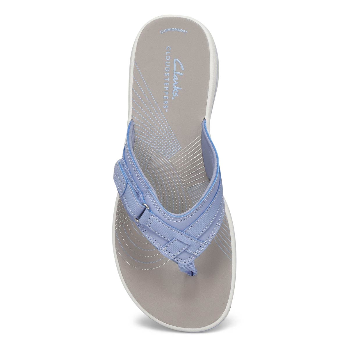 Clarks Women's Breeze Sea Thong Sandal - Yell | SoftMoc.com