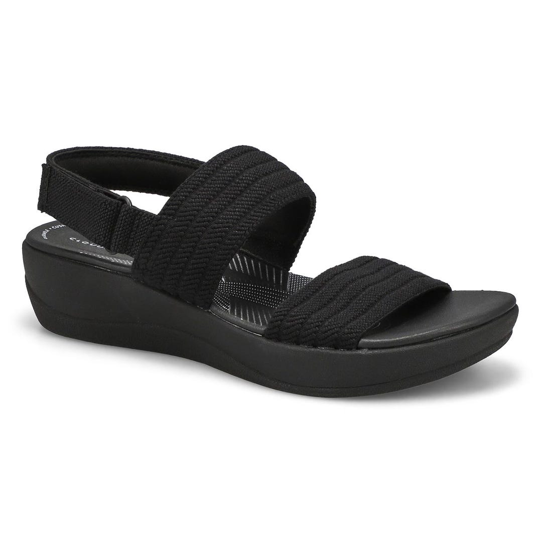 Clarks Women's Arla Stroll Casual Wedge Sanda | SoftMoc.com