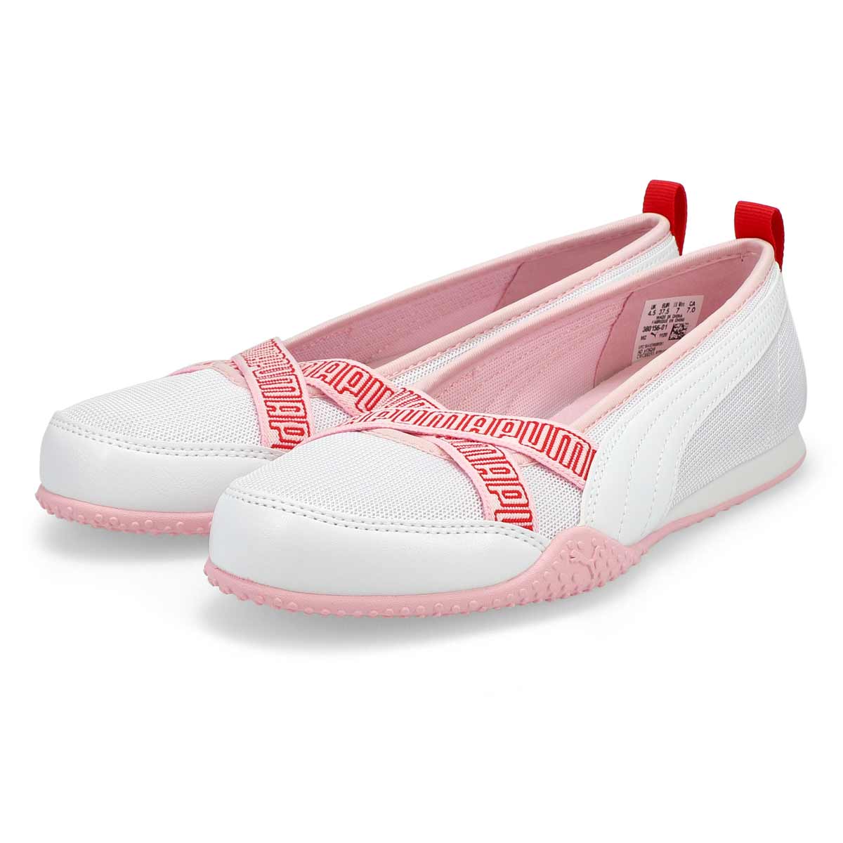Puma Women's Bella Ballerina Sneaker -White/ | SoftMoc.com