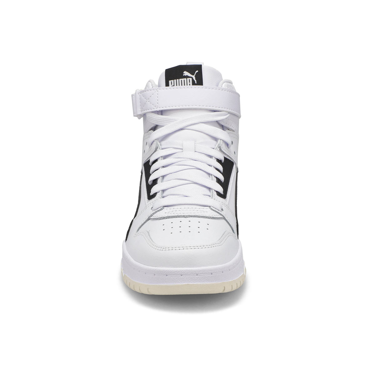 Puma Men's RBD Game High Top-White/Black | SoftMoc.com