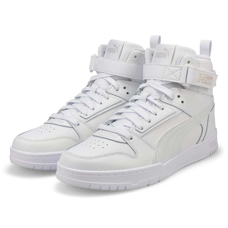 Puma Men's RBD Game High Top Sneaker - White/ | SoftMoc.com