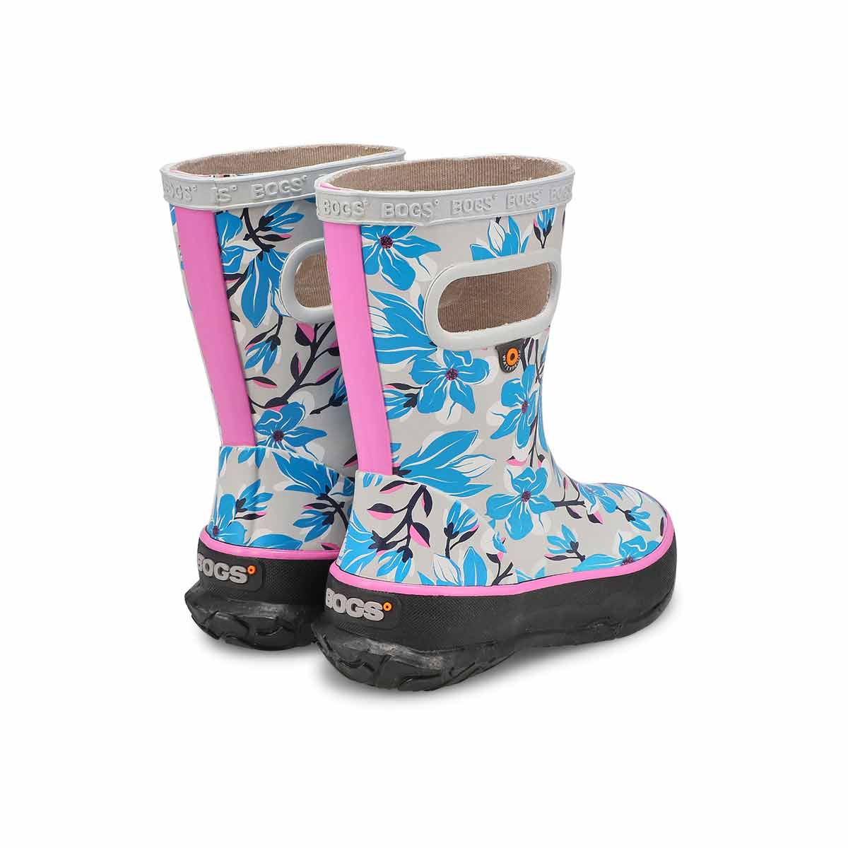 Bogs Infant's Skipper Solid Rain Boot - Black | SoftMoc.com