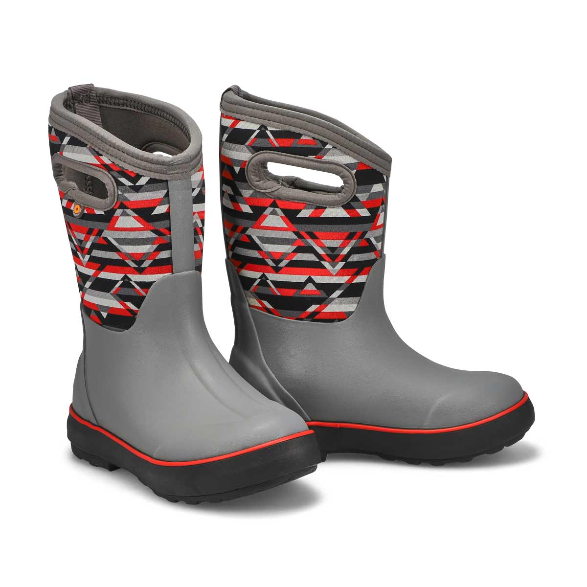 Bogs Kids' Classic II Solid Boot - Black | SoftMoc.com