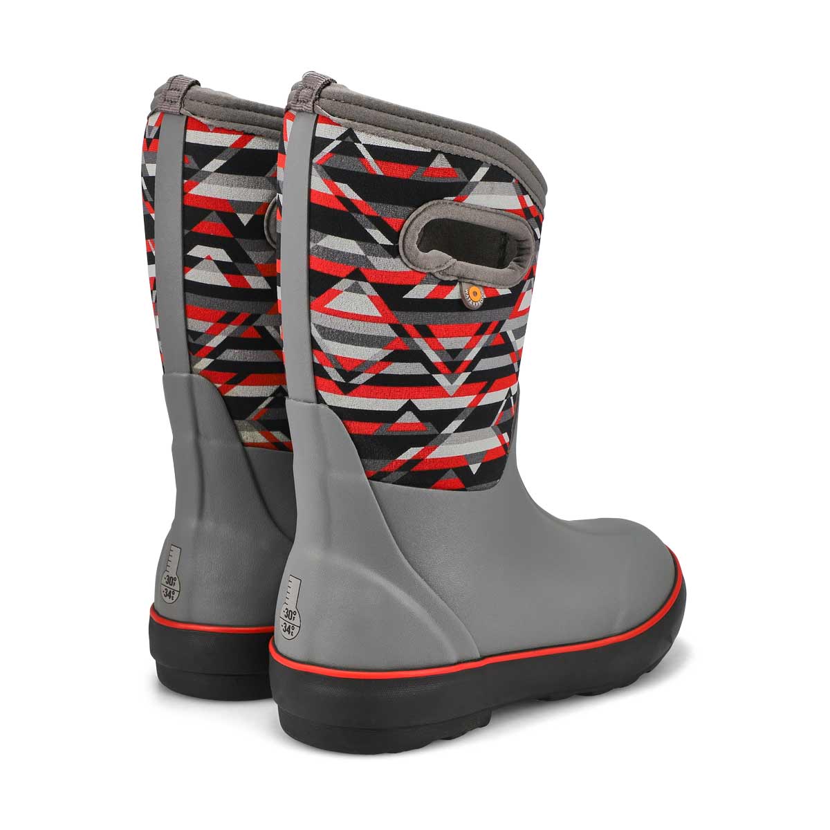 Bogs Kids' Classic II Solid Boot - Black | SoftMoc.com