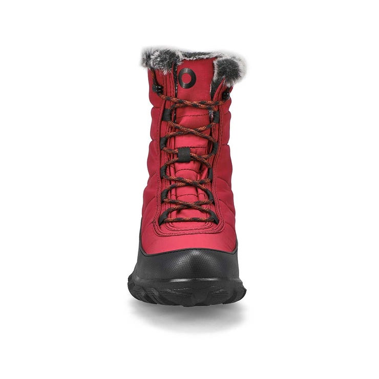 Bogs Women's Cedar Quilt Lace Waterproof Boot | SoftMoc.com