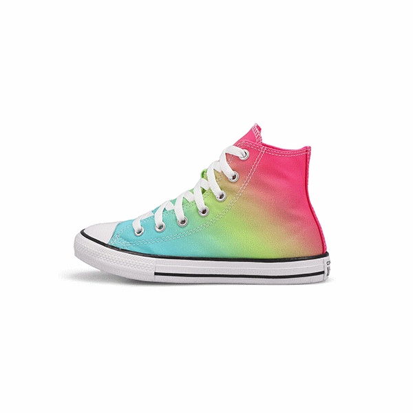 Girls Chuck Taylor All Star Hyper Brights Hi Top