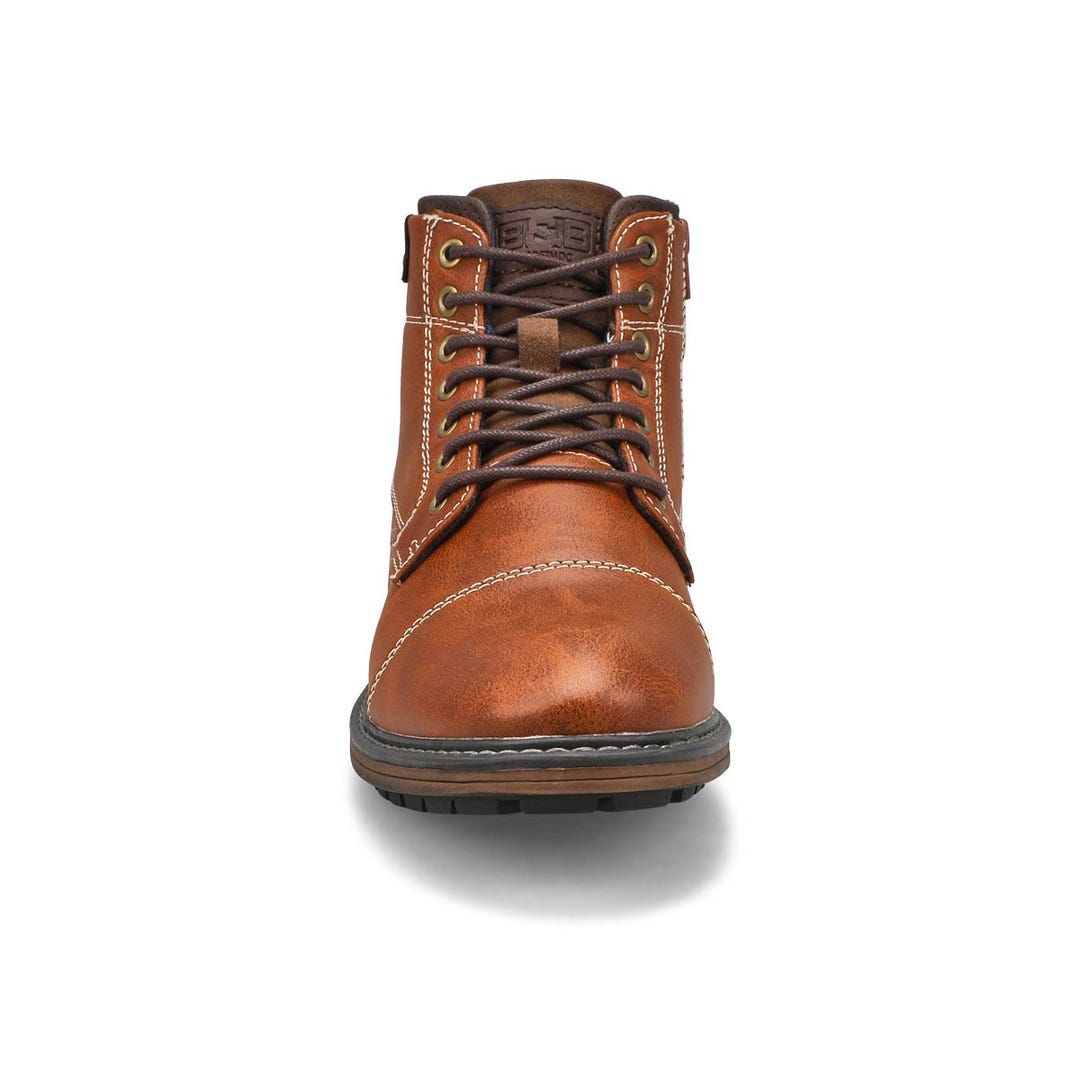 B&B Premium Men's Brad Ankle Boot - Cognac | SoftMoc.com