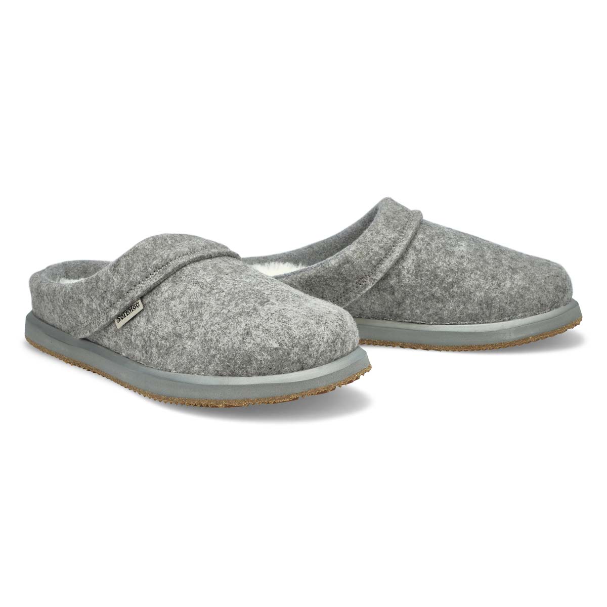 SoftMoc Women's Brie Open Back Slipper - Blac | SoftMoc.com