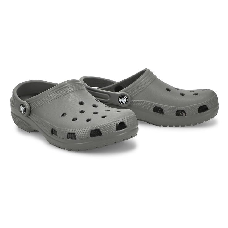 Crocs Sabot Classic, EVA, gris ardoise, femme | SoftMoc.com