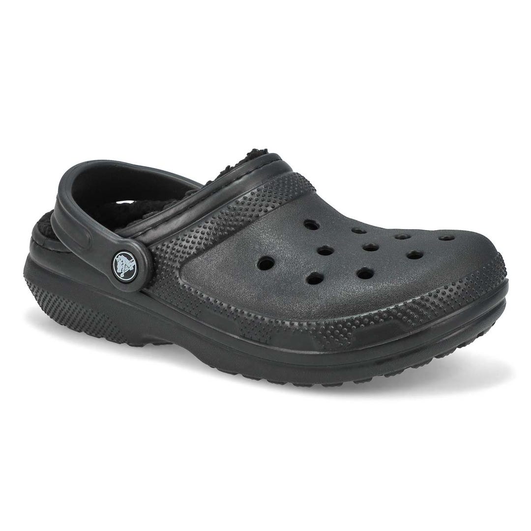Crocs Women's Classic Lined Comfort Clog - Bl | SoftMoc.com