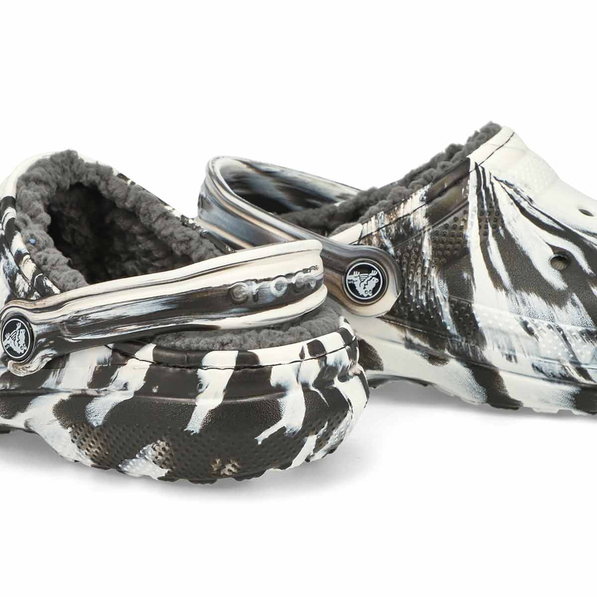 Crocs Women's Classic Lined Comfort Clog - Wh | SoftMoc.com