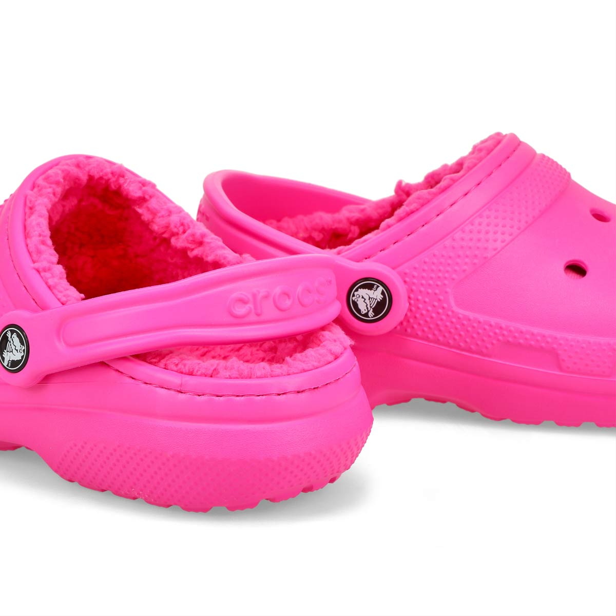 Crocs Women's Classic Lined Comfort Clog - Wh | SoftMoc.com