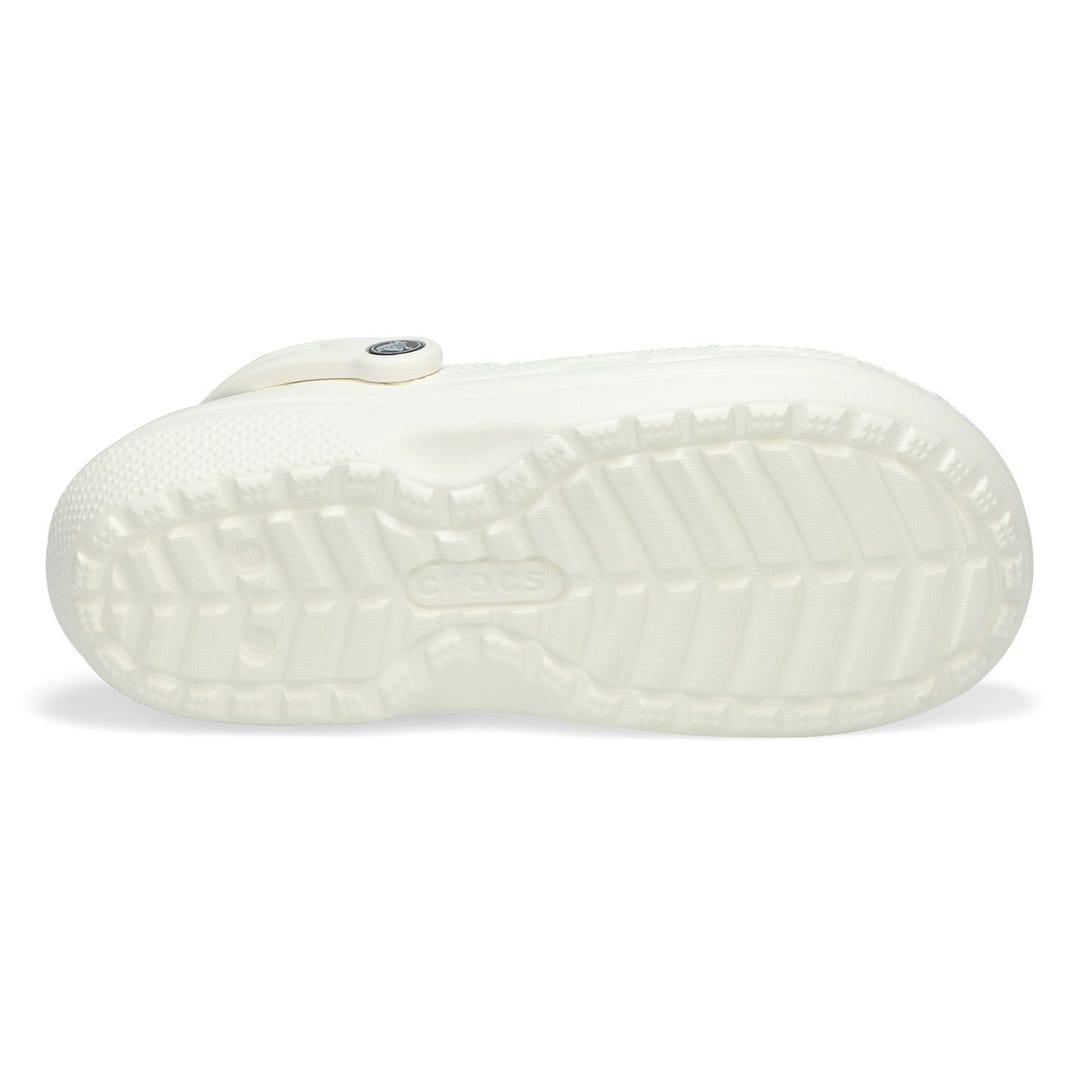 Crocs Women's Classic Lined Comfort Clog - Wh | SoftMoc.com