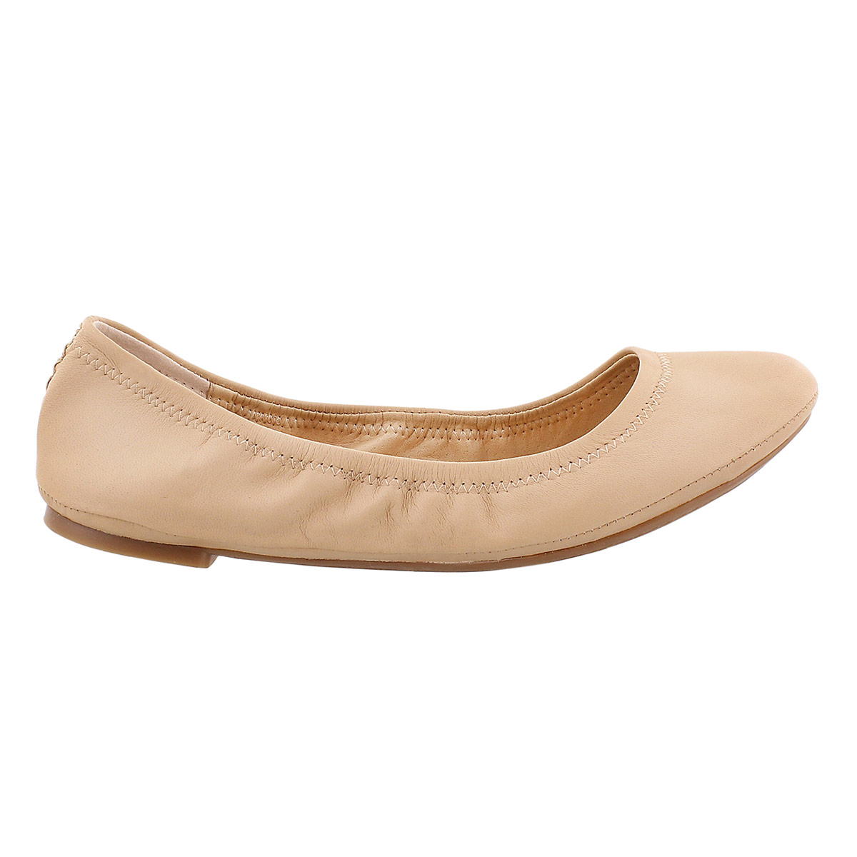 Lucky Brand Womens Emmie Nude Ballerina Flat