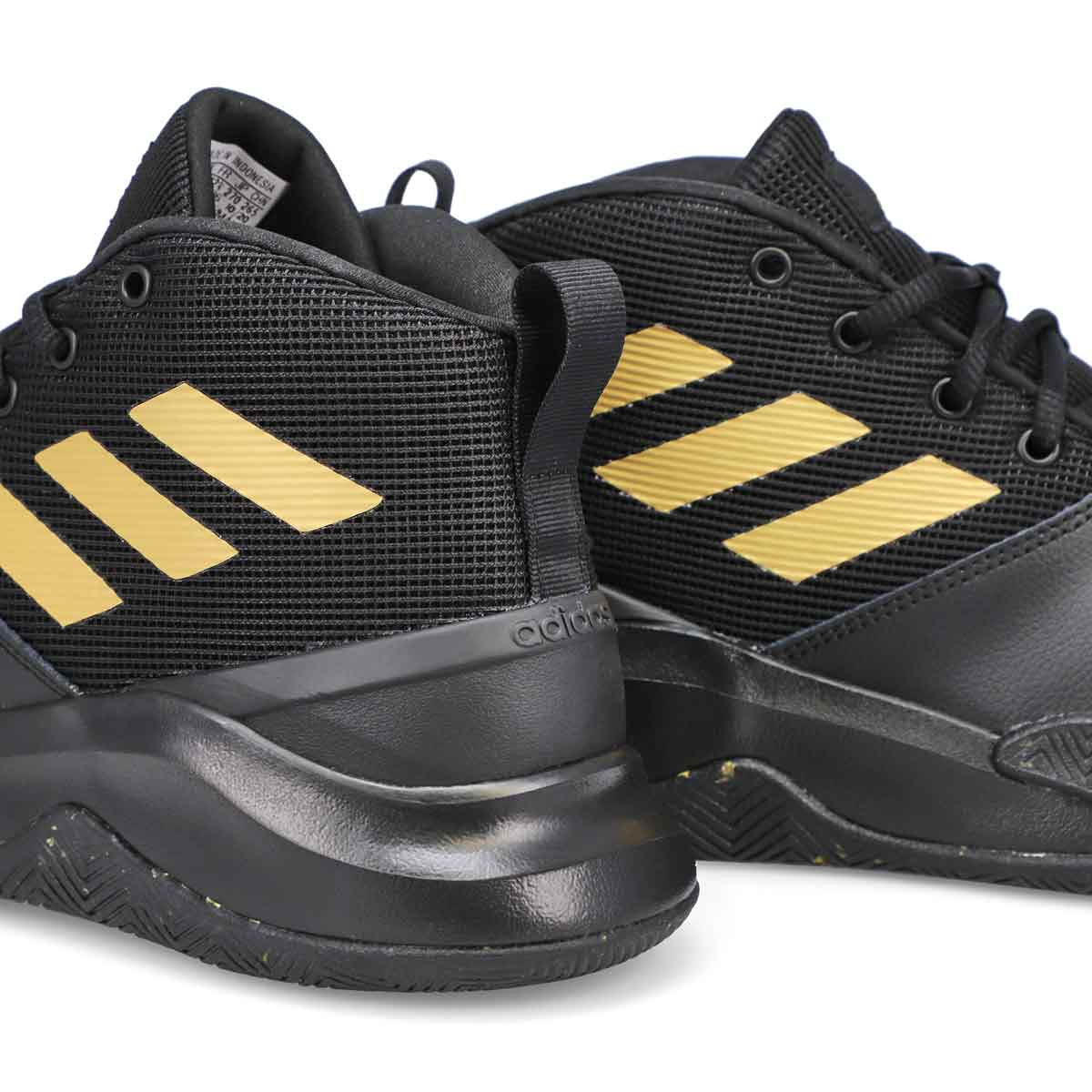 adidas Men's Own The Game Sneaker - Black/Whi | SoftMoc.com
