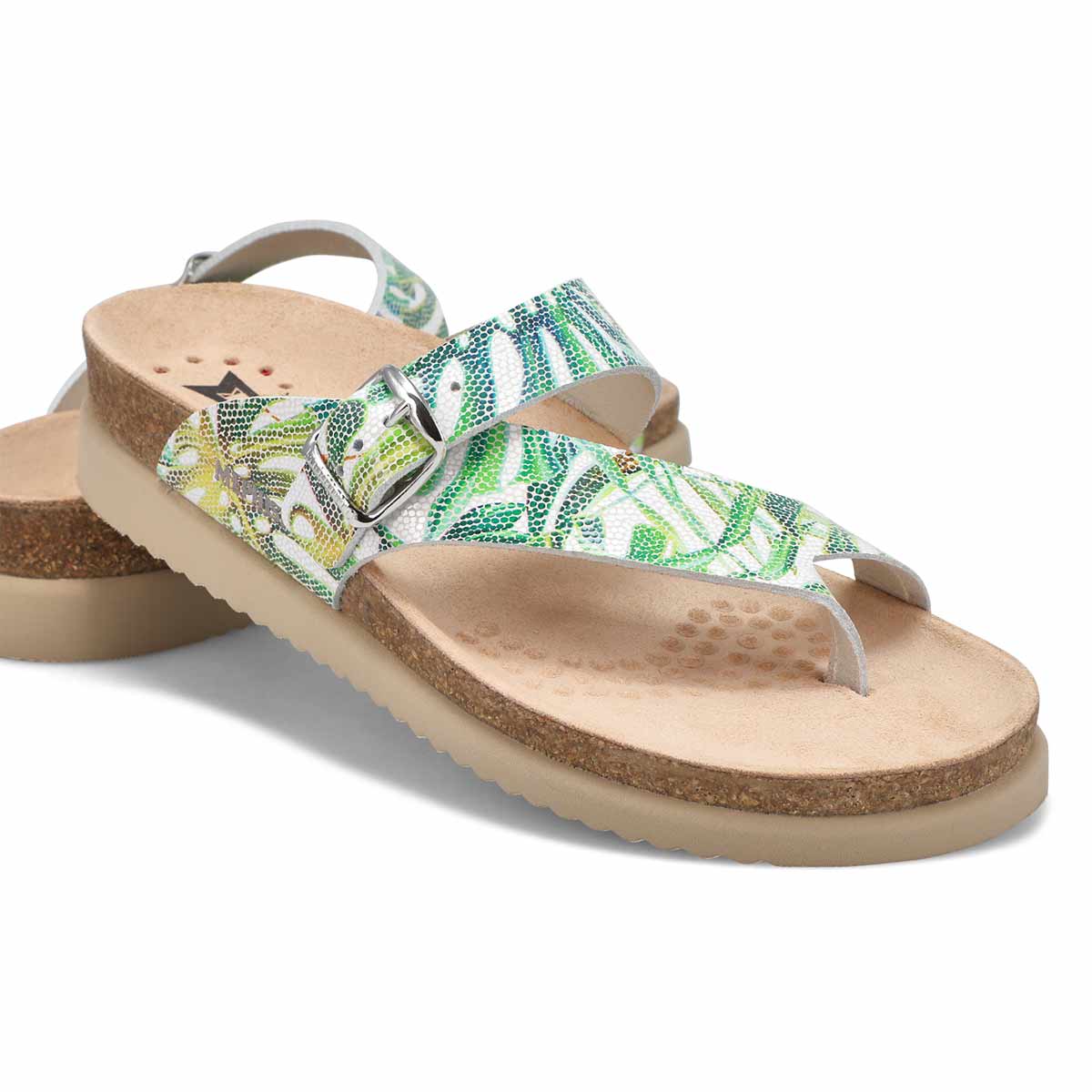 Mephisto Women's Helen Toe Loop Sandal - Taup | SoftMoc.com