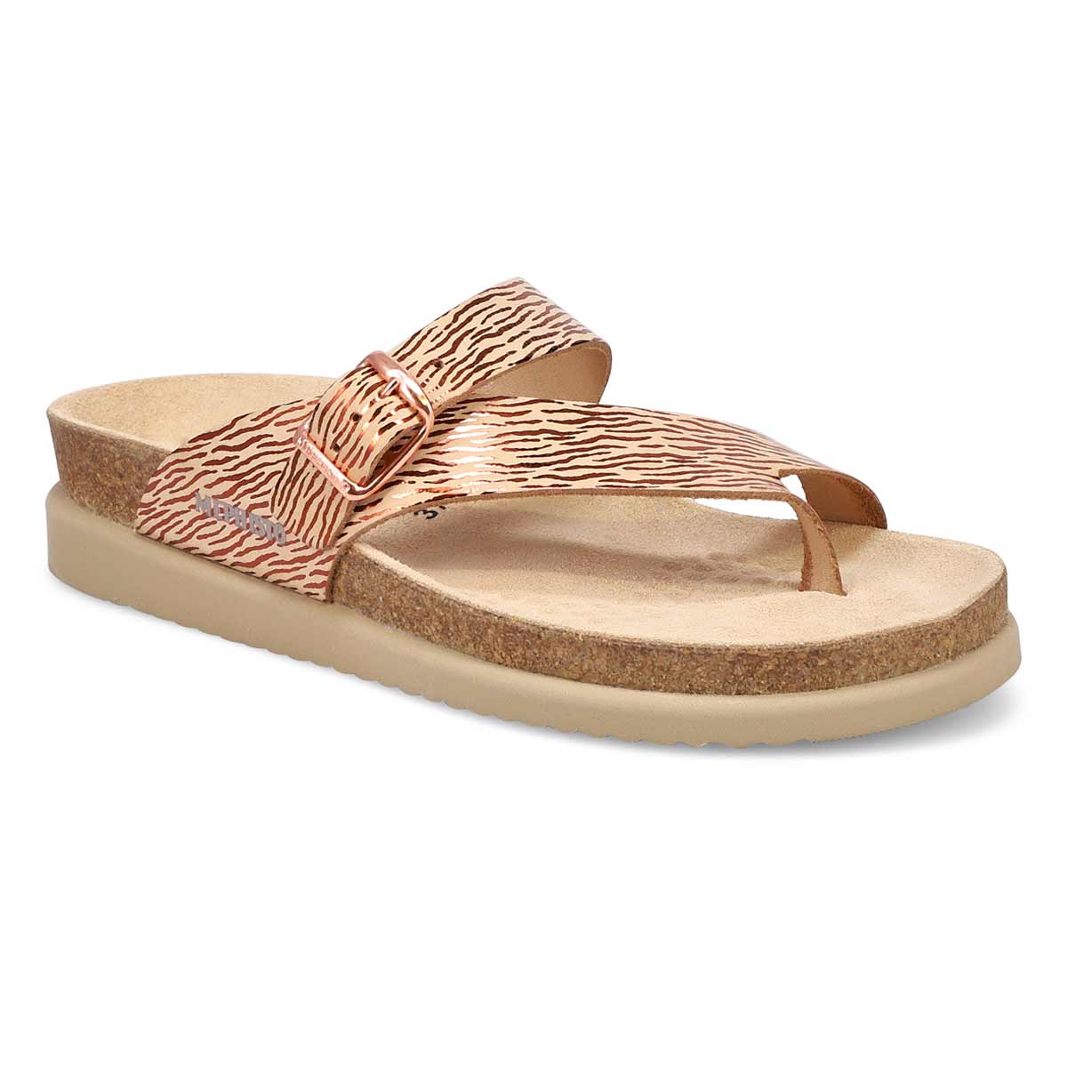 Mephisto Womens Helen Flower Taupe Footbed Sandals 39 Medium (b M) BHFO ...