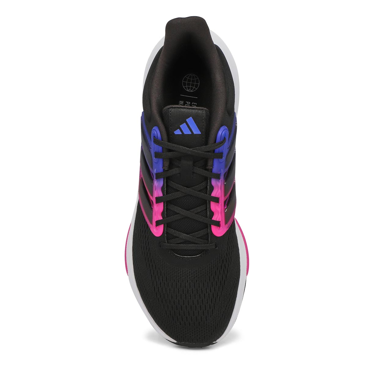 adidas Men's Ultrabounce Wide Sneaker - Black | SoftMoc.com