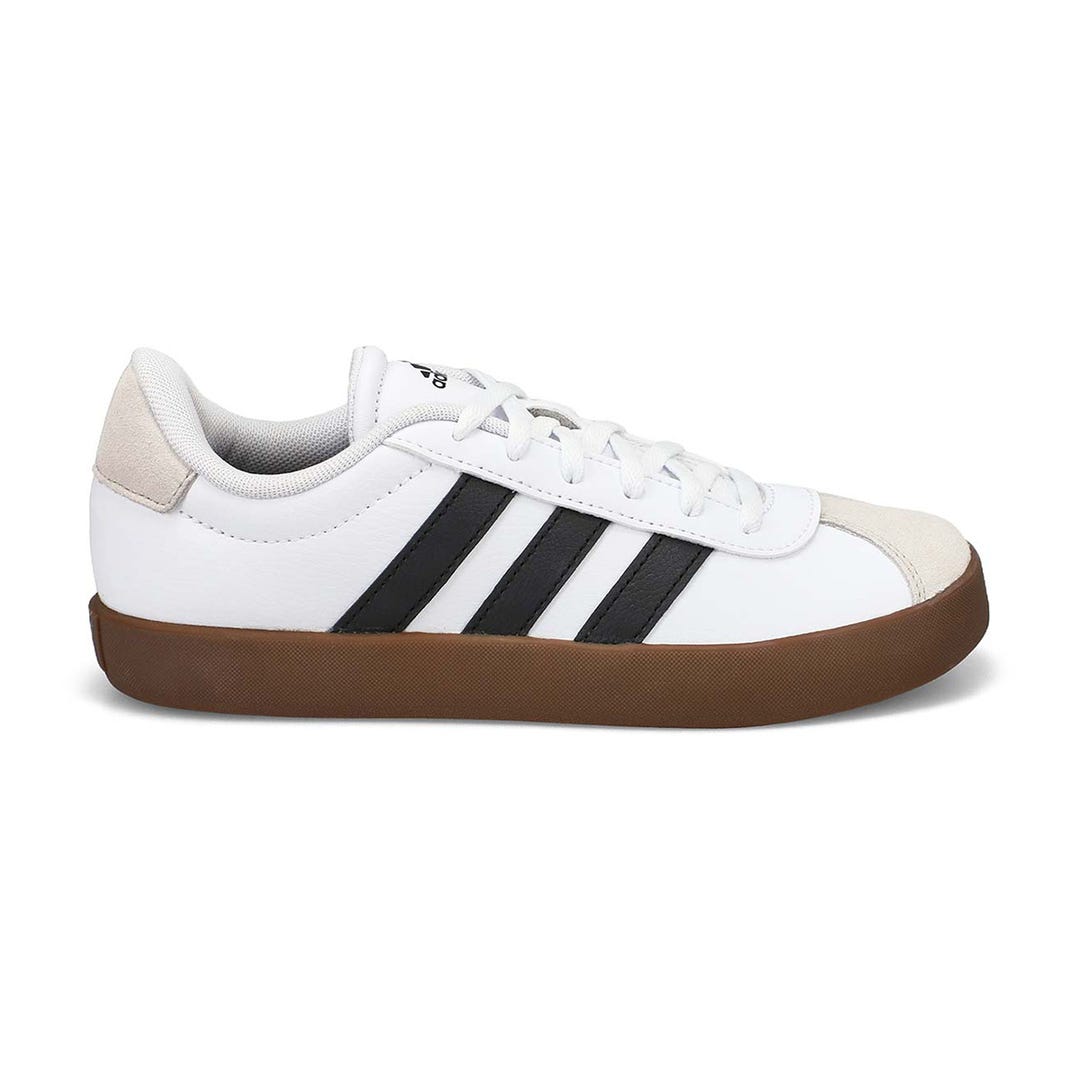 Adidas Kids' VL Court 3.0 Lace Up Sneaker - W | SoftMoc.com