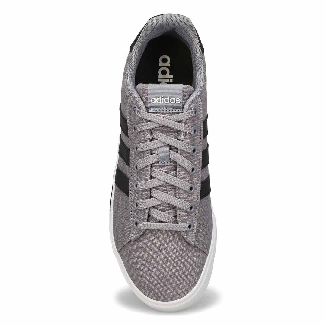 Adidas Men's Daily 4.0 Lace Up Sneaker - Grey | SoftMoc.com