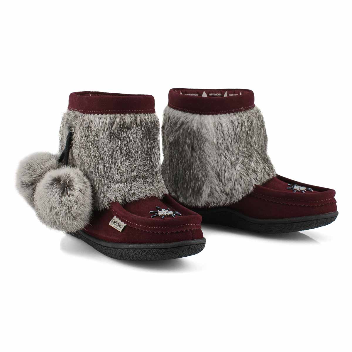 SoftMoc Women's Minimuk Pom 2 Waterproof Mukl | SoftMoc.com