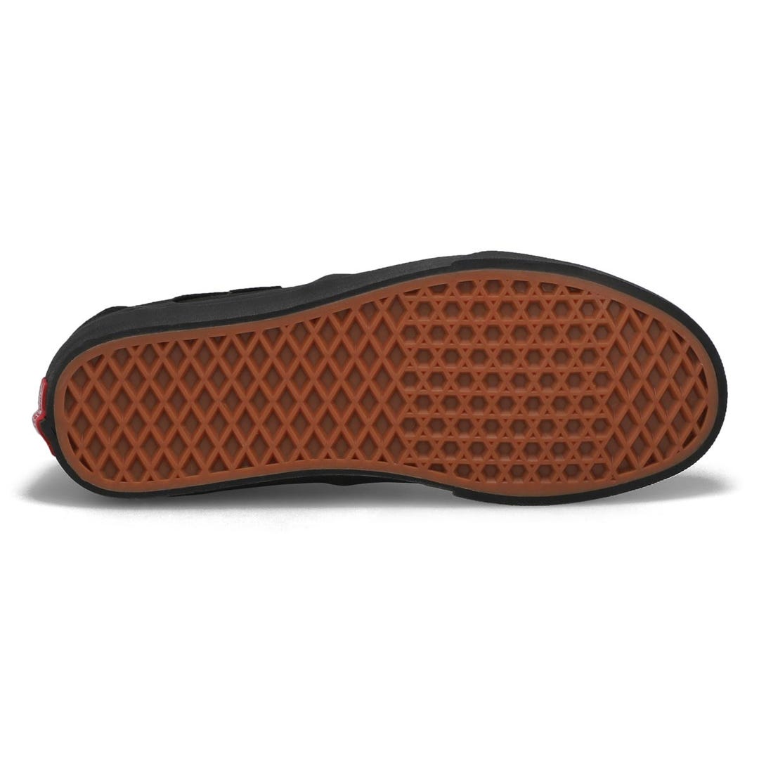 Vans Women's Asher Slip On Sneaker - Black/Bl | SoftMoc.com